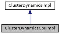 G-PIES: ClusterDynamicsCpuImpl Class Reference